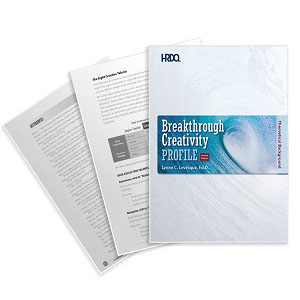 Breakthrough Creativity Profile Theoretical Background| Management ...