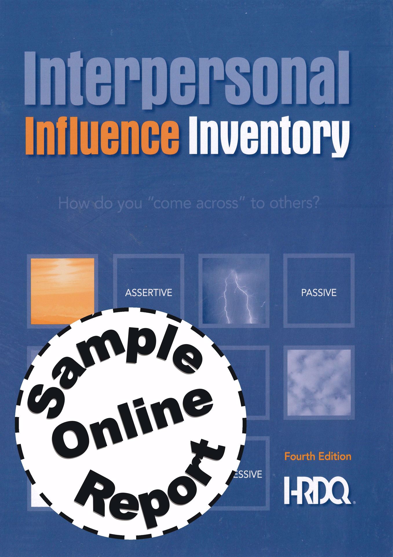 Interpersonal Influence Inventory - Online Sample Report| Management ...
