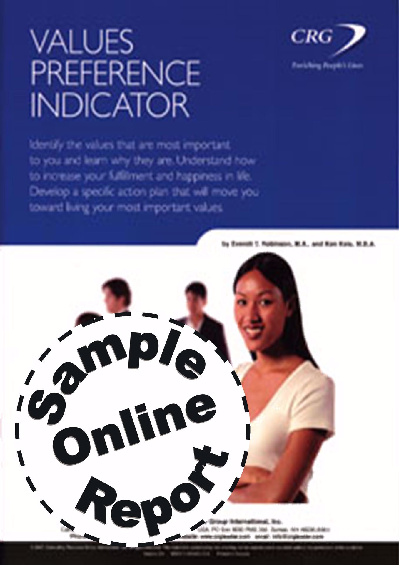 Values Preference Indicator Online Sample Report| Management Learning ...