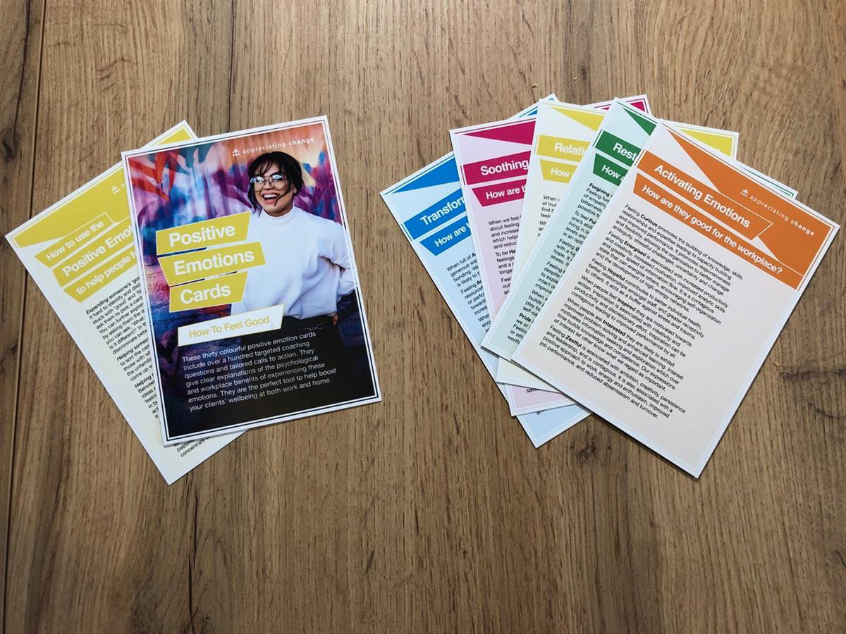 Positive Emotions Cards for Boosting Wellbeing and Happiness ...