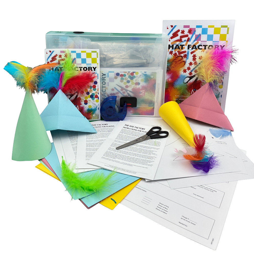 Hat Factory Complete Kit| Management Learning Resource